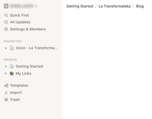 Notion, la herramienta para documentar procesos